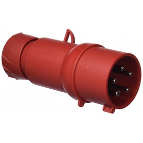 Gewiss mobiler Stecker 3P+E 32A IP67 rot 380V GW60041H