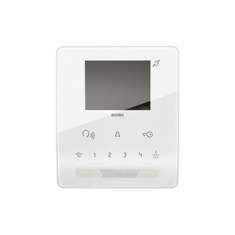 Elvox Video intercom wall-mounted display 3,5 TAB 2-wires hands-free 7539