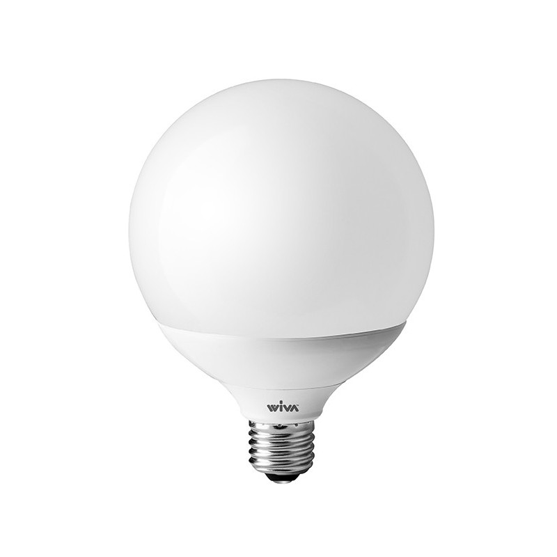 Lámpara de Wiva LED 24W E27 GLOBO 6000K luz Blanca D120 12100295