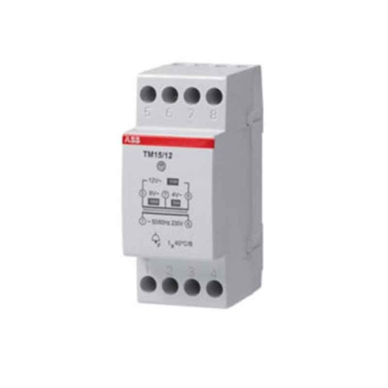 TRASFORMATORE ABB MODULARE 15VA 230/12/24V TM15 EA 263 2