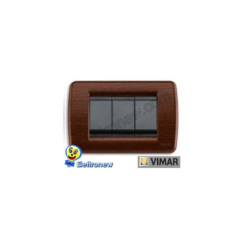 VIMAR IDEA PLAQUE RONDO 3-MODULE 16763.43