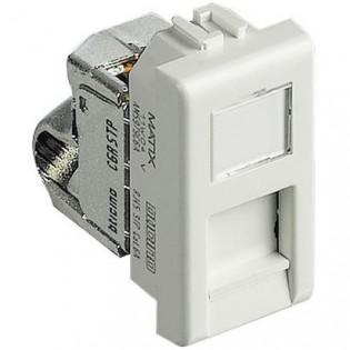 Socket data Bticino Matix RJ45 toolless STP cat6A AM5979C6A