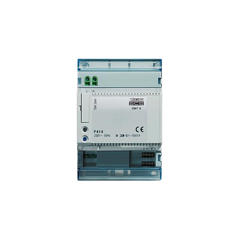 Actuator Bticino dimmer with 1 output 4 DIN modules F414