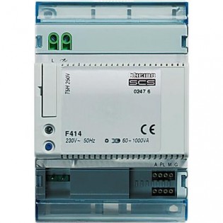 Actuator Bticino dimmer with 1 output 4 DIN modules F414