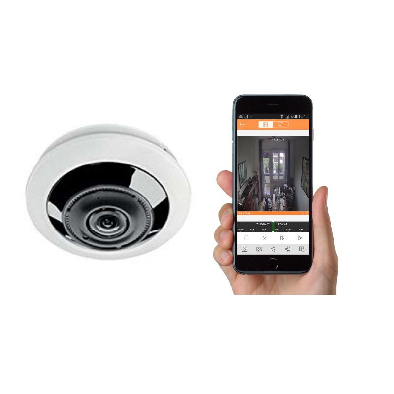 Camera Urmet IP CAM 5M FISHEYE UFO 360° SD 1093/186BN