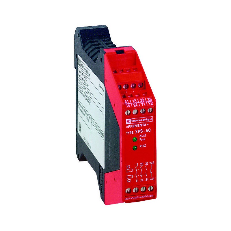 Safety relay Telemecanique Preventa 3NO 24ACDC XPSAC5121