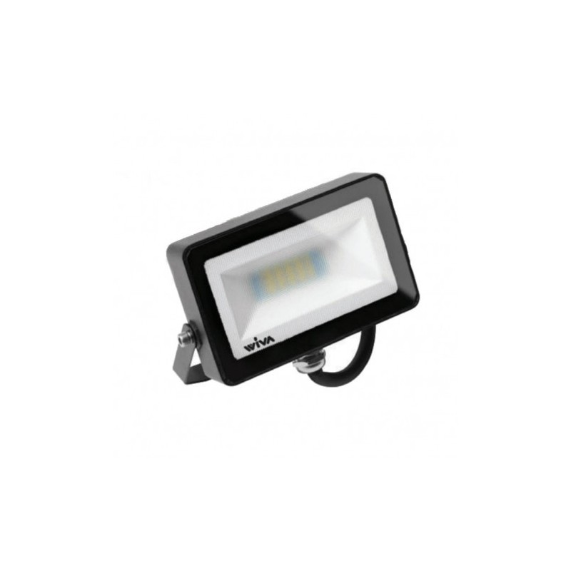 LED-projektor Wiva 10W 4000K Slim schwarz IP65 91100510