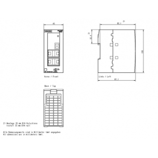 Interruptor Siemens SCALANCE XB005 no administrado Ethernet ...