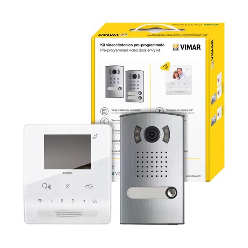 KIT Video intercom System Vimar Elvox 2-Wire 7539/And