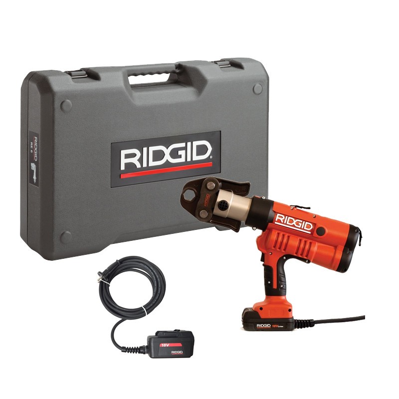 Press the electric Ridgid RP 340-C + power Box 43283