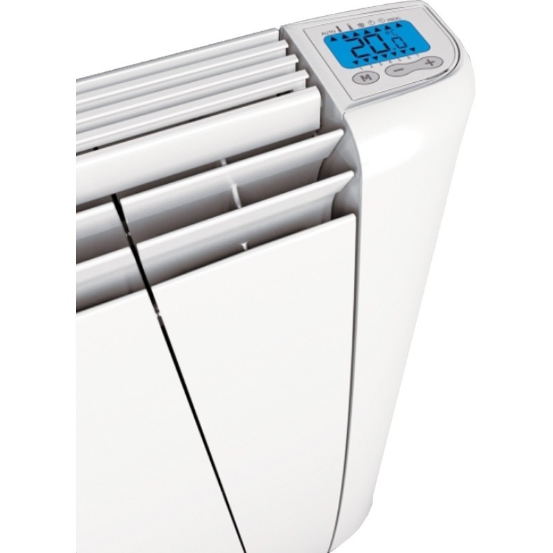 Wall-mounted Sira Onyx Electric Radiator 1000W 6 elements