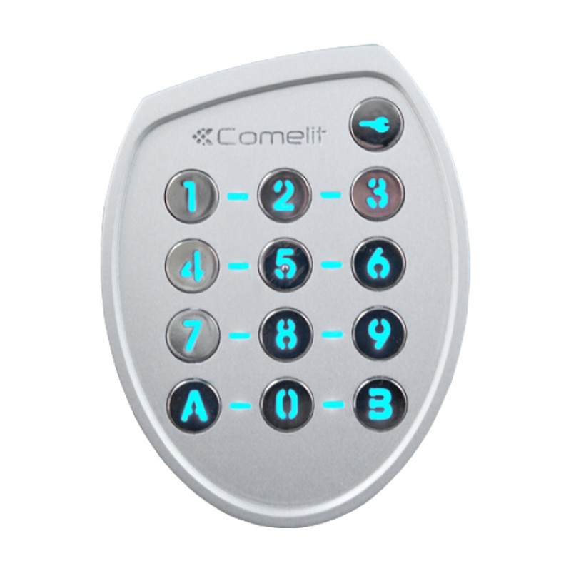 Comelit anti-vandal electronic key 100 codes backlit SKB