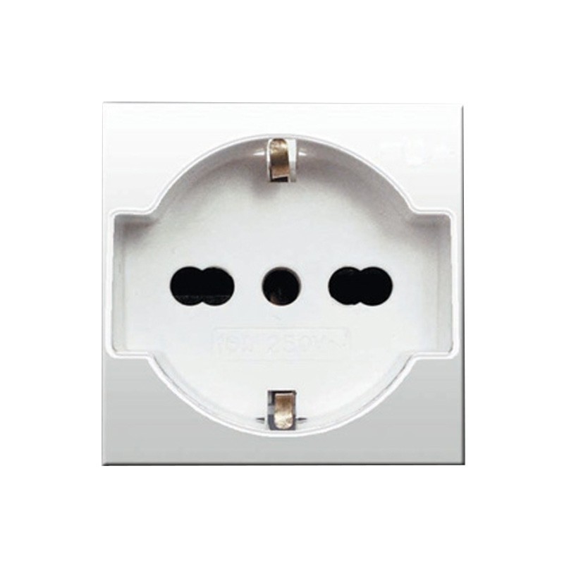 Ave Domus System 44 10/16A universal schuko unel socket 441090/15TS