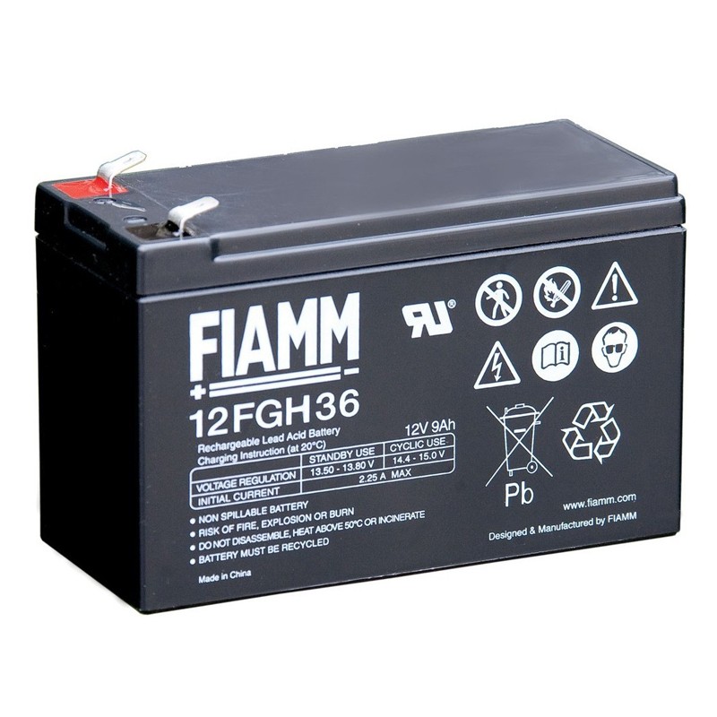 Batterie pour UPS Fiamm 12V 9AH 12FGH36