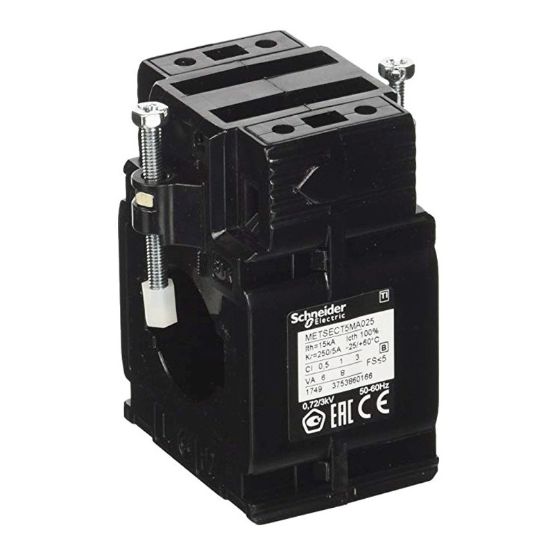 Schneider current transformer tropicalized DIN METSECT5MA025