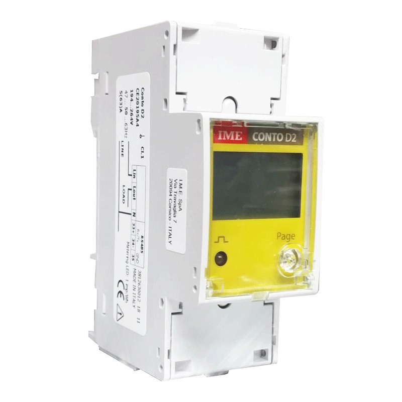 IME CONTO D2 Single Phase Static Counter 5/63A 230-240V CE20195A4