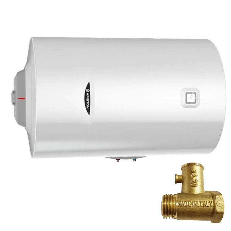 Electric Water Heater Ariston PRO1 R 100 H/3 EU 100 litres Horizontal ...