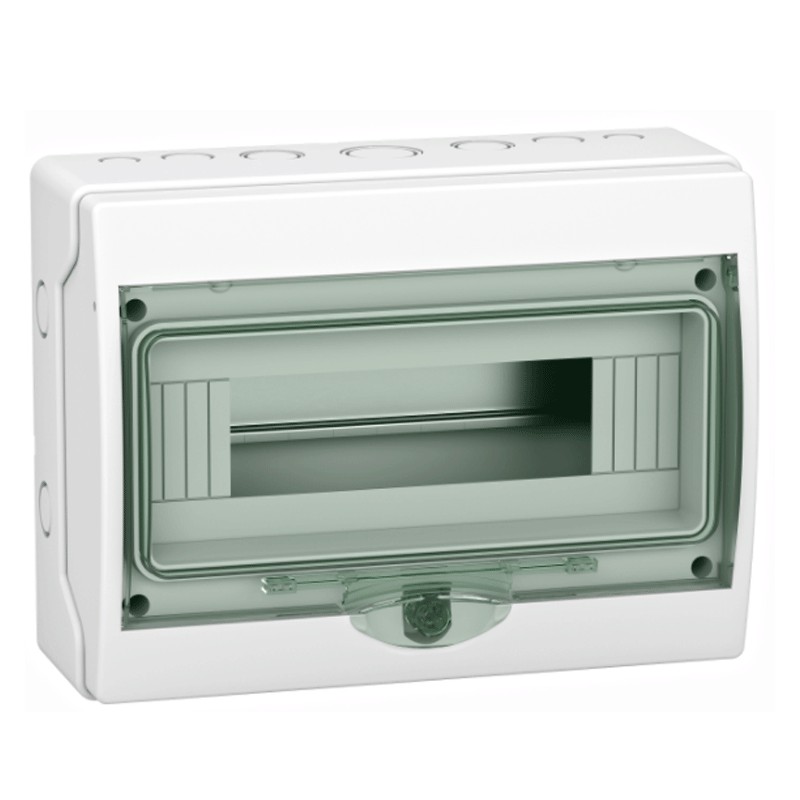 Schneider wall-mounted switchboard 12 modules IP65 Transparent door 10315