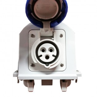 Gewiss interlocked socket 2P+E 16A IP66 380V GW66827