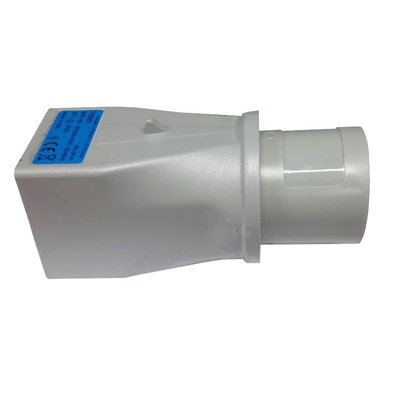 Adaptador industrial Palazzoli CEE 2P+E y toma Schuko