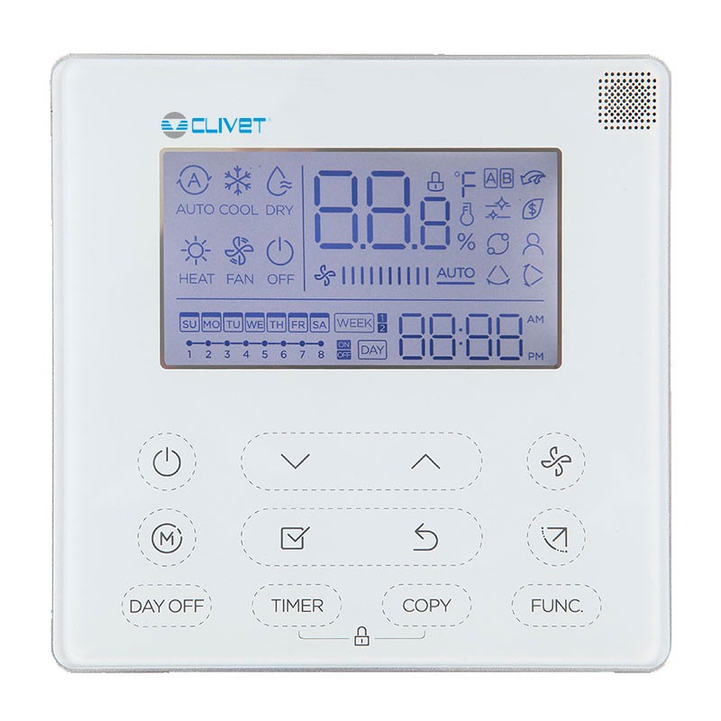 Control cableado Clivet para unidades interiores Duct Box o C&F PEKA00005