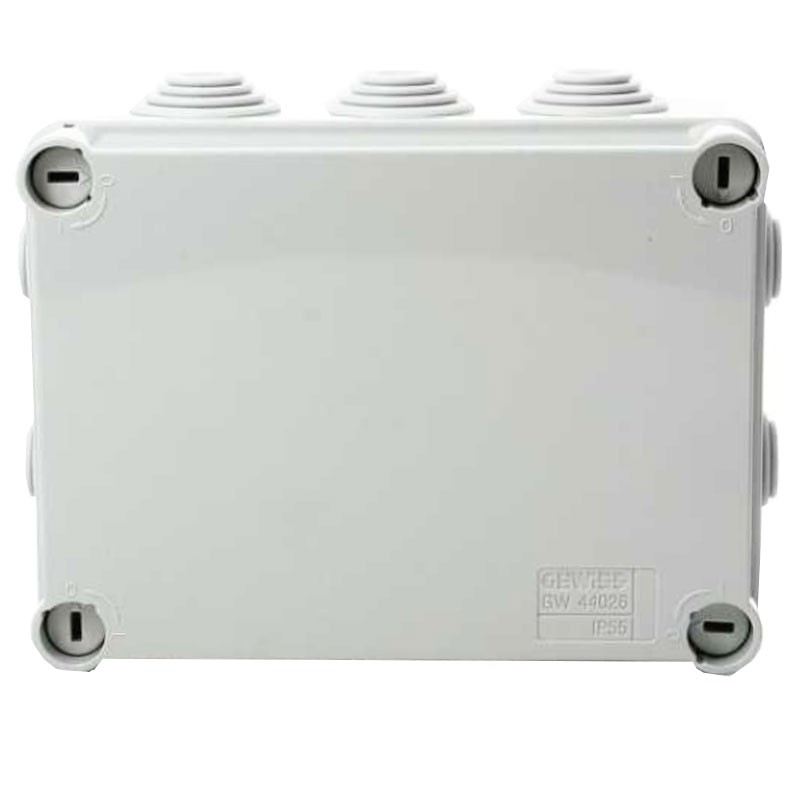 Gewiss external box with grommets IP55 150x110x70 GW44026