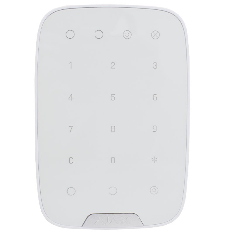 Ajax KeyPad Jeweller Wireless Keyboard White