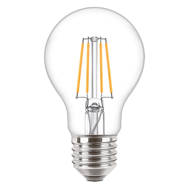 Ampoule goutte filament LED Philips 4.3W 2700K connexion E27 PHILED40G2
