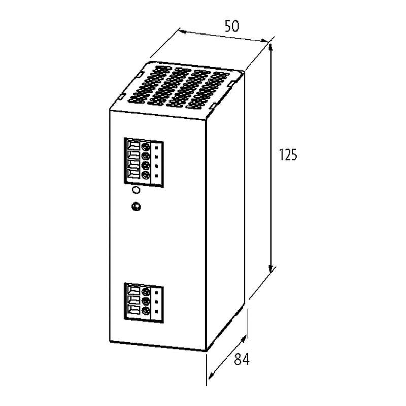 Murr ECO-RAIL-2 Einphasennetzteil 2,5A 24DC 85132