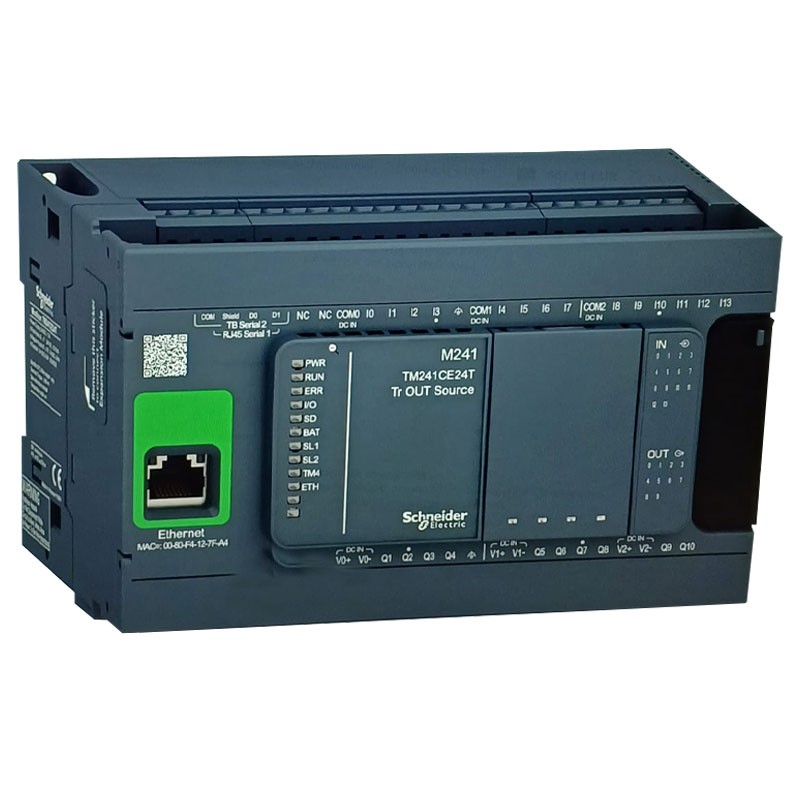 Controlador lógico PNP de 24 transistores de E/S Telemecanique M241 ...