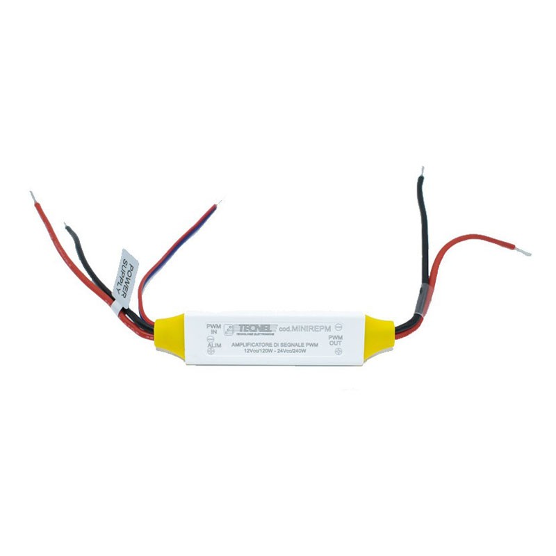 Mini-amplificateur Tecnel pour bande de Led monochromes MINIREPM