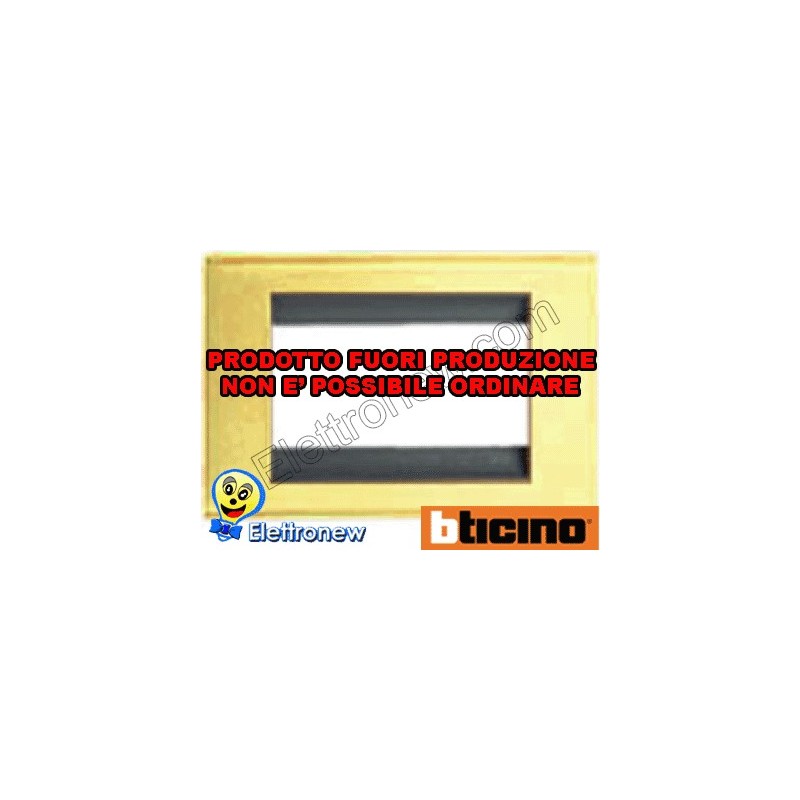 BTICINO LIVING CLASSIC PLACCHE 3 MODULI 4713OR