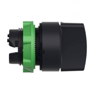 Schneider Wahlschalter Kopf 3 Positionen Ø22 schwarz ZB5AD5