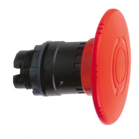 Schneider cabeza de botón de seta rojo de parada de emergencia diámetro ...