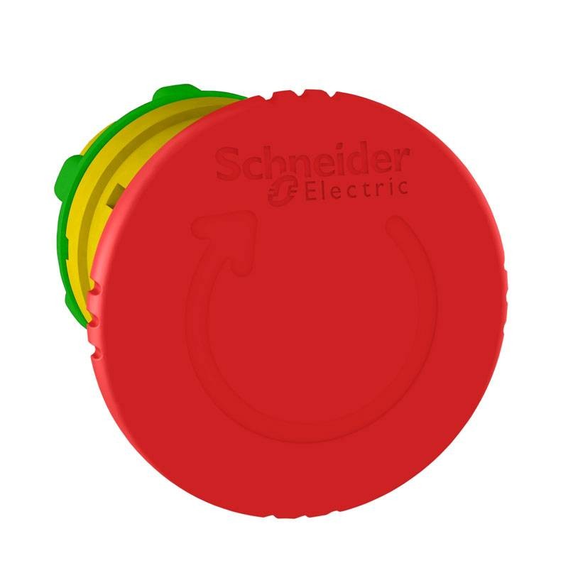 Schneider button red emergency stop diameter 40 ZB5AS844