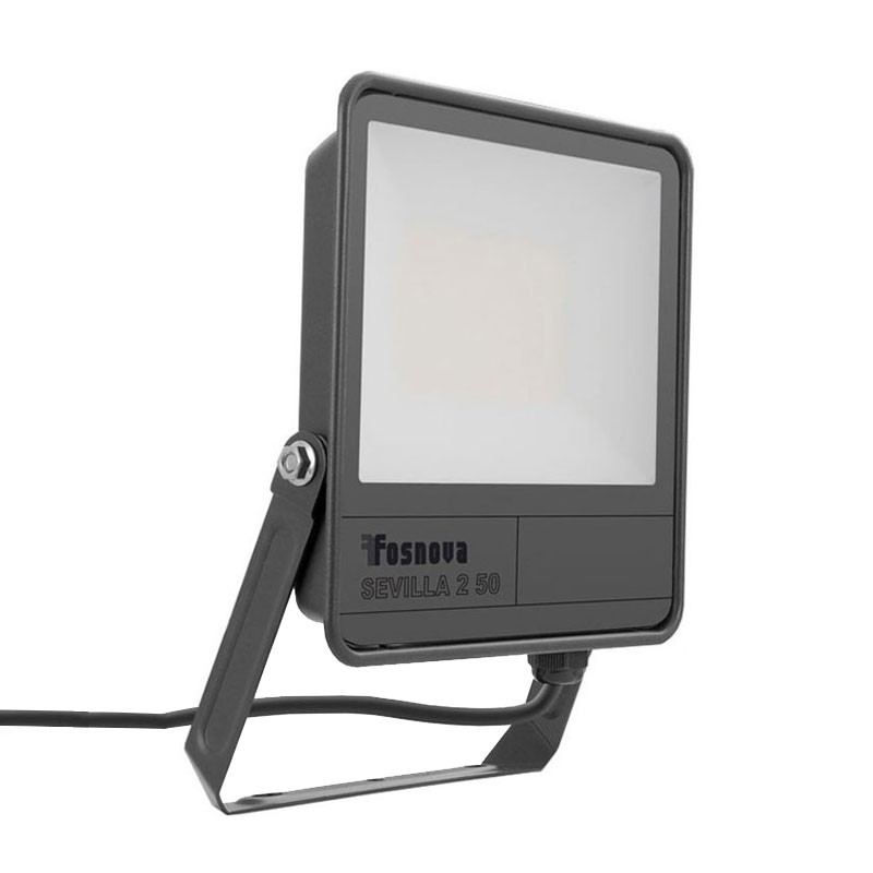 Fosnova Disano 50W 4000K LED Floodlight with Sensor 5500 lumens 2241343219