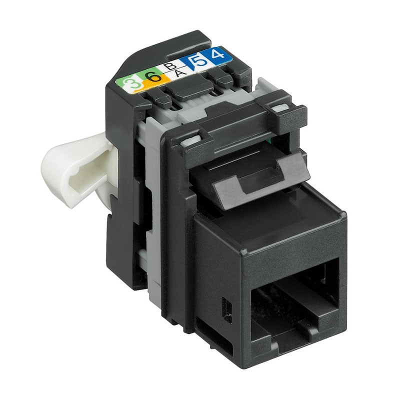 Bticino RJ45 Keystone CAT5E UTP Receptacle Connector C9079KC5E