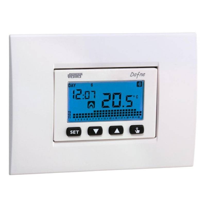 Vemer WLAN Universal Programmierbarer Thermostat Unterputz DAFNE VE792200