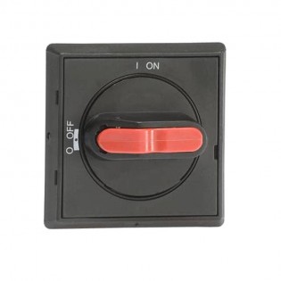 Abb door lock handle for switch disconnectors 2AJ padlockable black ...