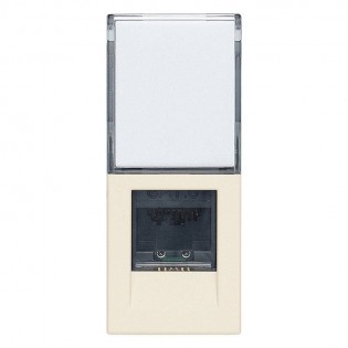 Presa Dati RJ45 Vimar Linea con connettore Netsafe Cat. 6 Canapa 30339.13C