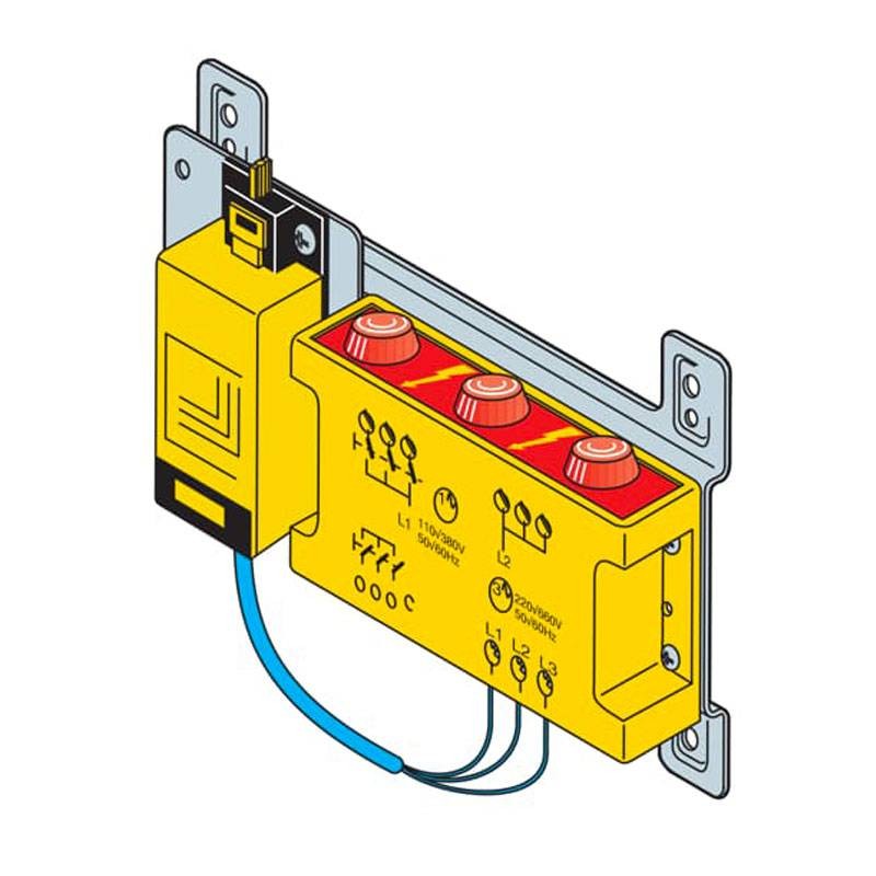 Abb voltage presence device for IS2/AM2 steel cabinets EV1147