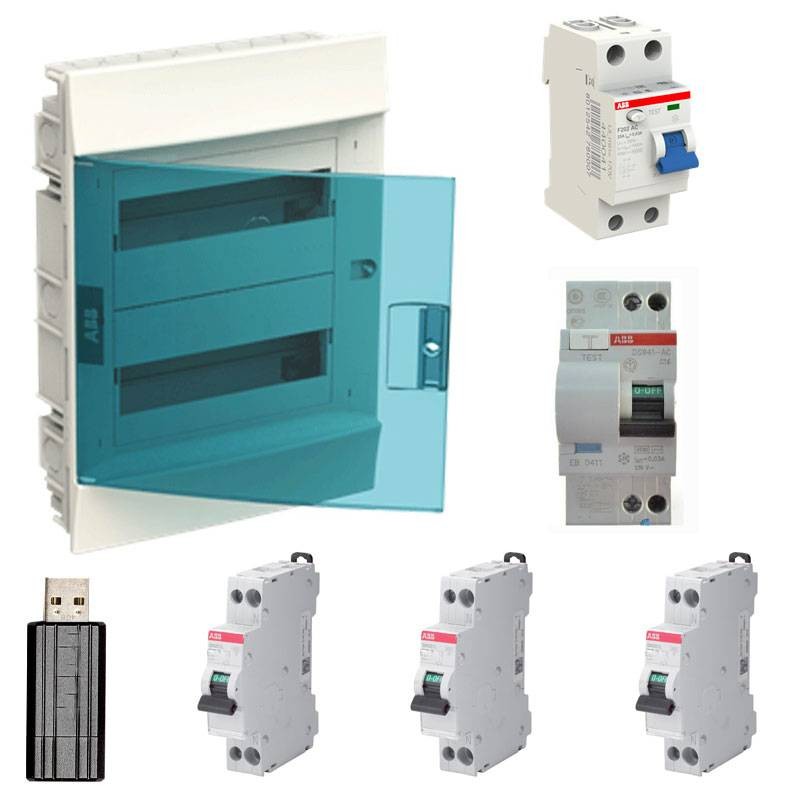 Abb distribution board kit for residential installation K648L10754