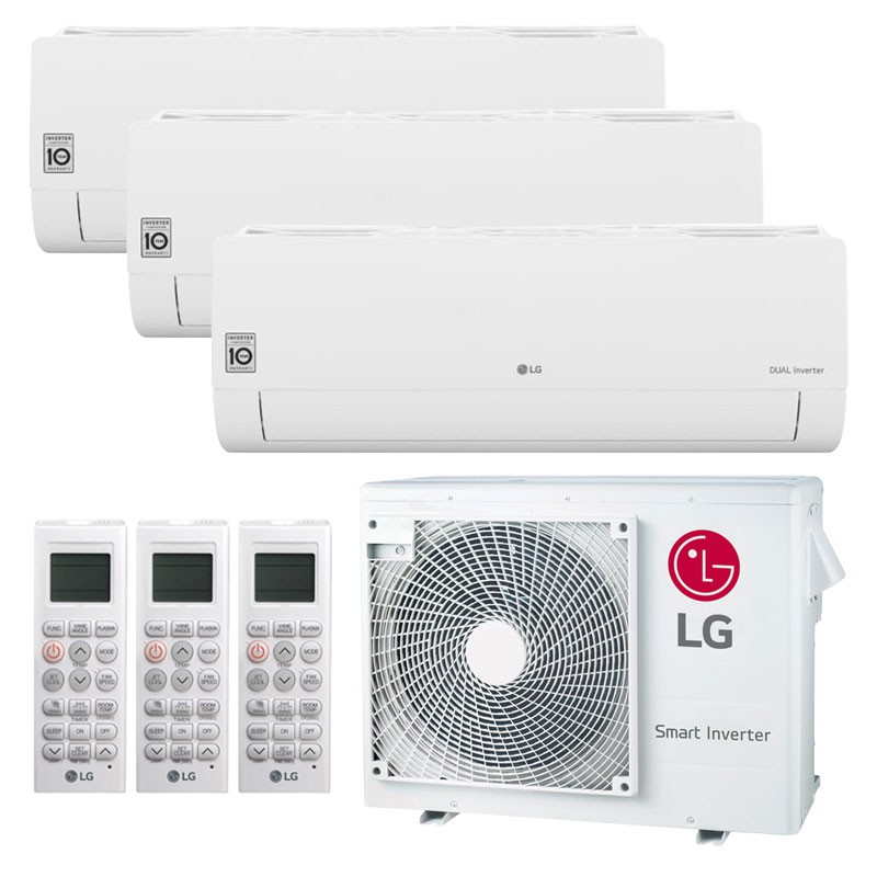 Climatiseur Trial Split Lg Libero Smart 9000+12000+12000BTU
