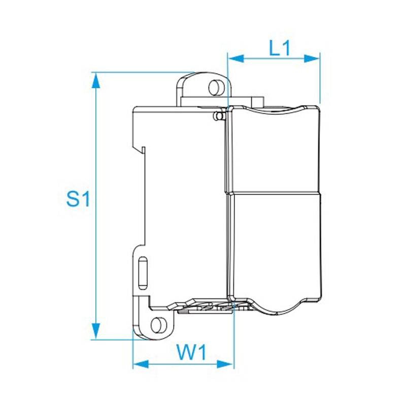 BM Modular Single-Pole Terminal Block Connector 1P 160A 1000V AC/DC ...