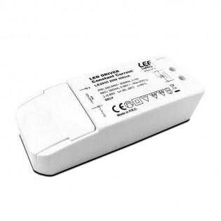 Alimentatore per lampade LED LEF 20W 2-40Vdc corrente costante 500 mA ...