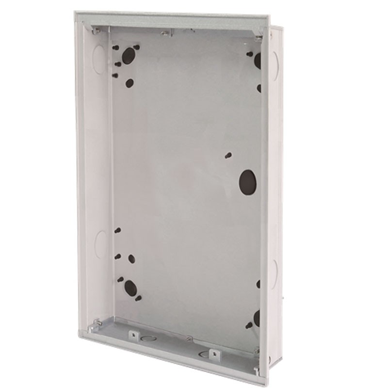 8-module flush mount box for Abb push buttons 41028F