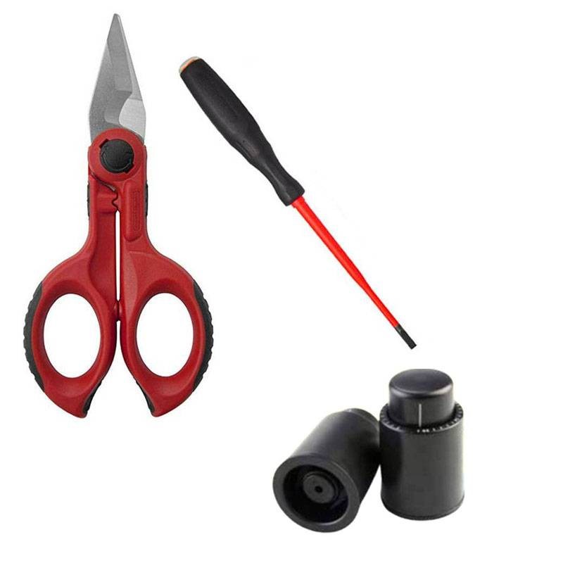 Set 1 Forbice F1 e 1 Giravite Slim Intercable + omaggio 2 tappi vino AO2240