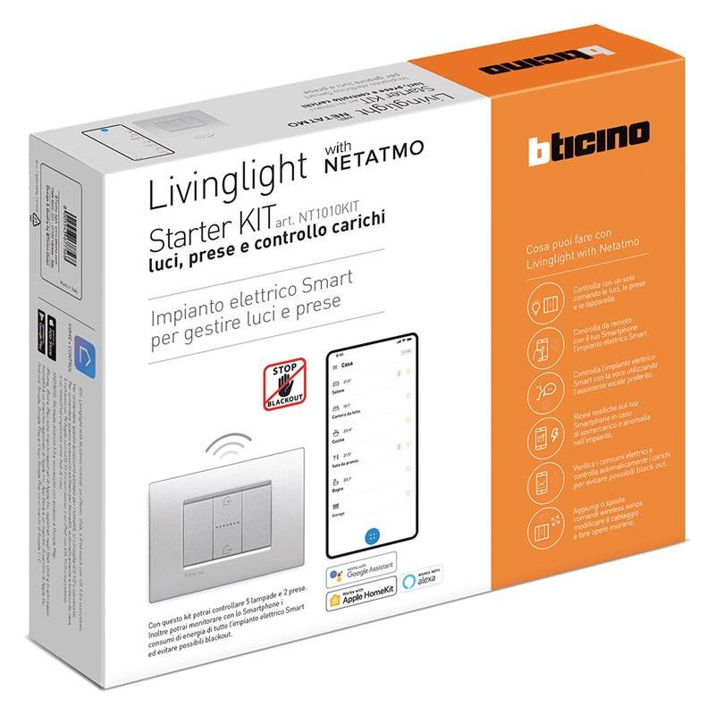 Bticino LivingLight Tech Starter Plus Kit pour les lampes, les prises ...
