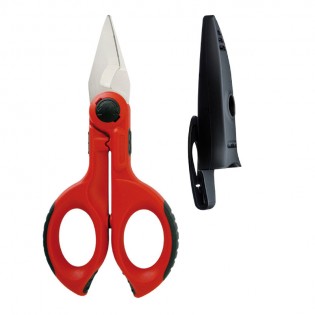 Intercable cable cutter and shear scissors for electricians 16020-F1