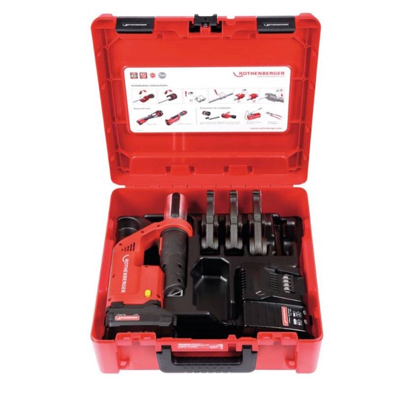 Pressatrice Rothenberger ROMAX Compact TT con ganasce TH 16-20-26 mm ...